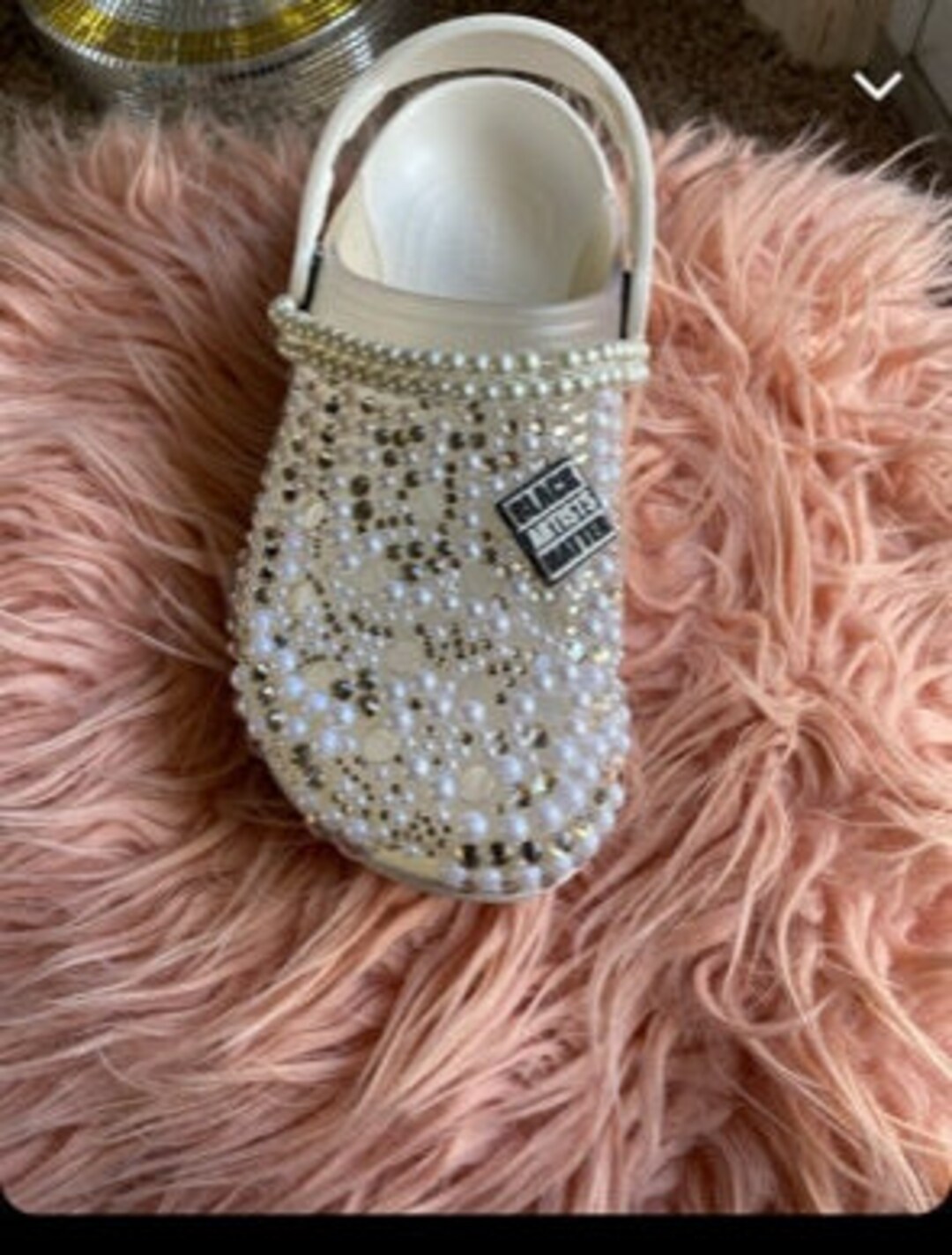 Pearlandcrystal Bedazzled Clogs - Etsy