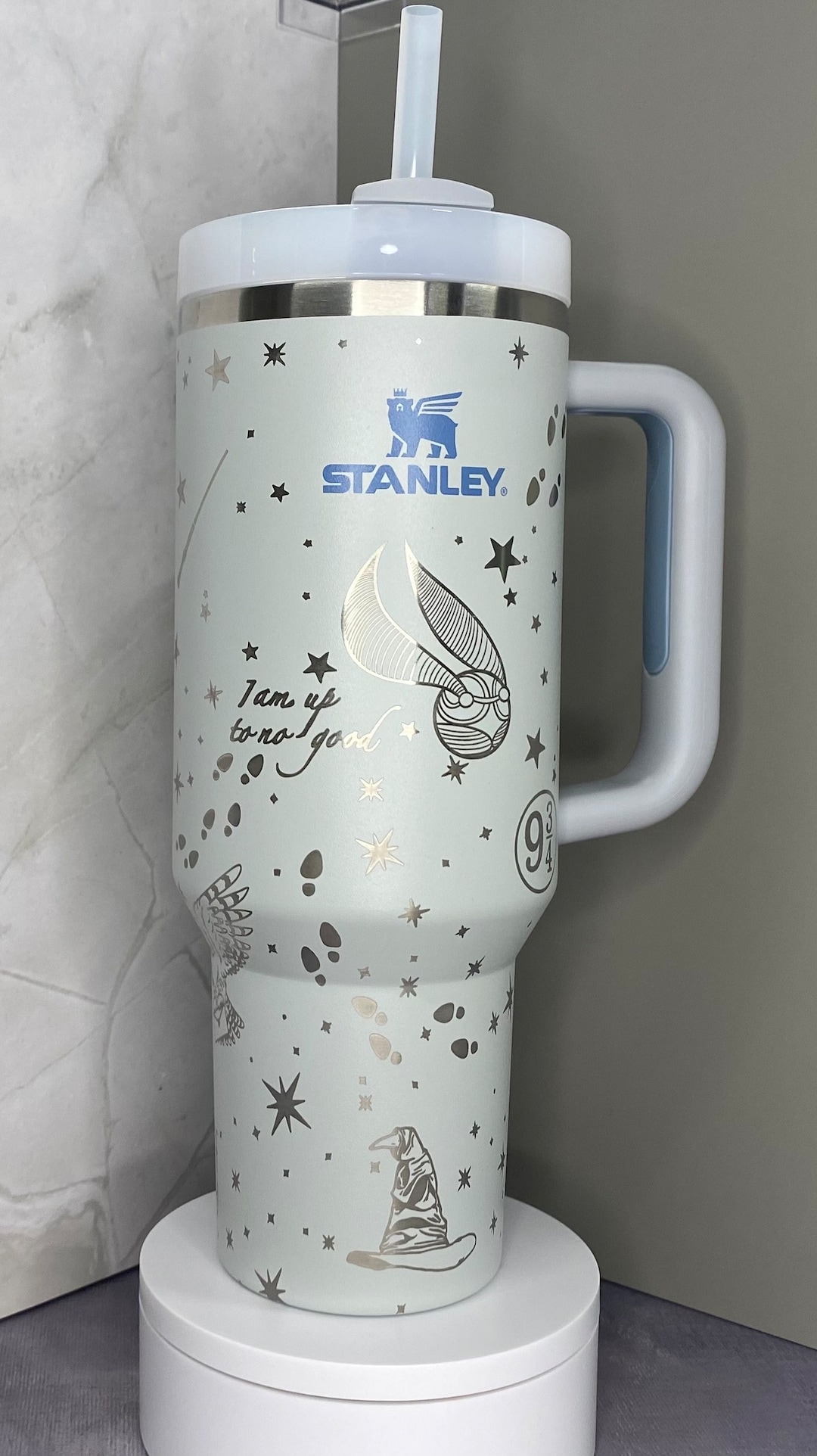 HP Magic Wizard Stanley Design 30 Oz Tumbler With Handle - Etsy