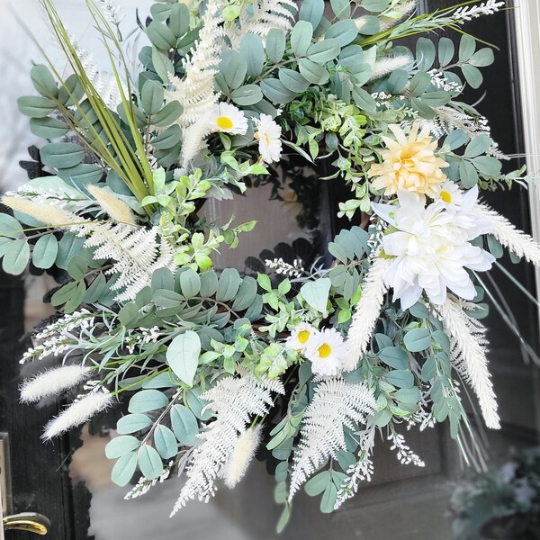 Spring Wreaths for Front Door - Etsy