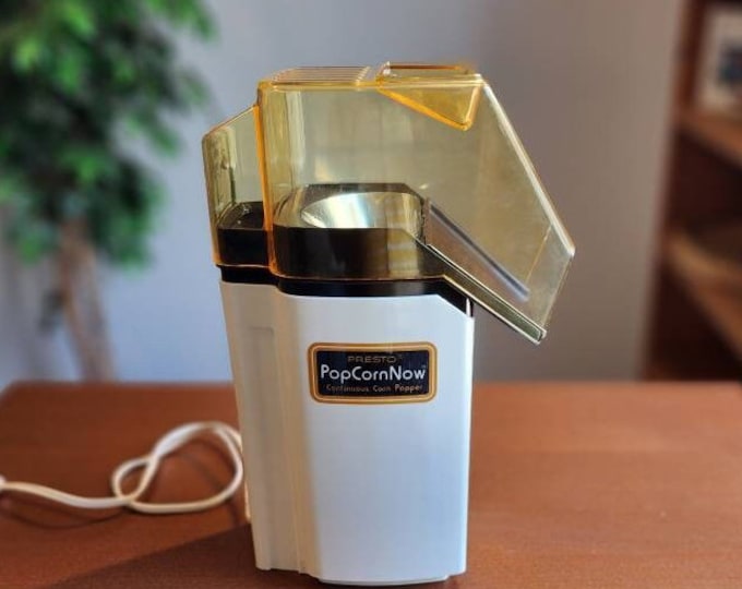 Vintage Presto Popcorn Now, Continuous Corn Popper, Electric Popping ...