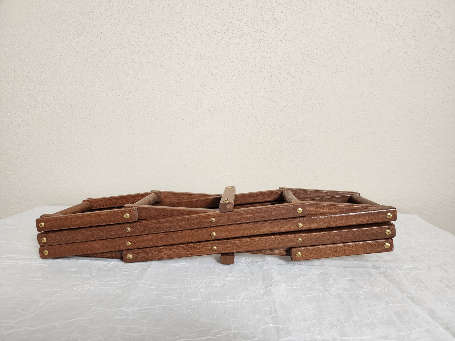 Vintage Wooden Foldable Wine Rack - Etsy