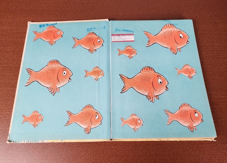 First Edition A Fish Out of Water Book, Dr Seuss Collectible Book - Etsy