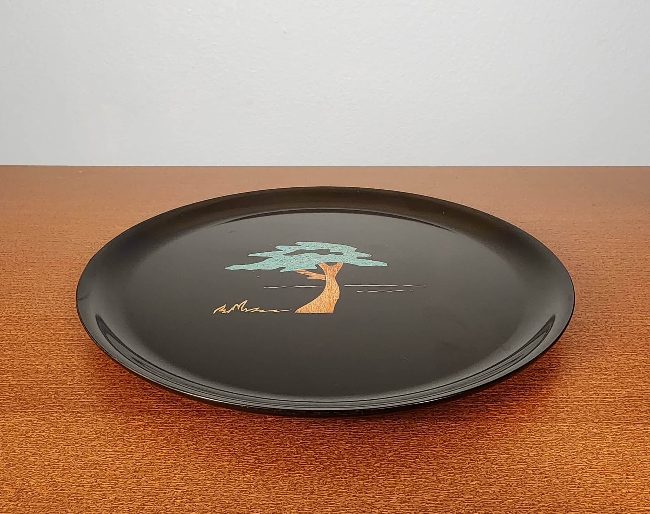 Couroc Monterey Cypress Small Serving Tray, Mid Century Modern Design ...