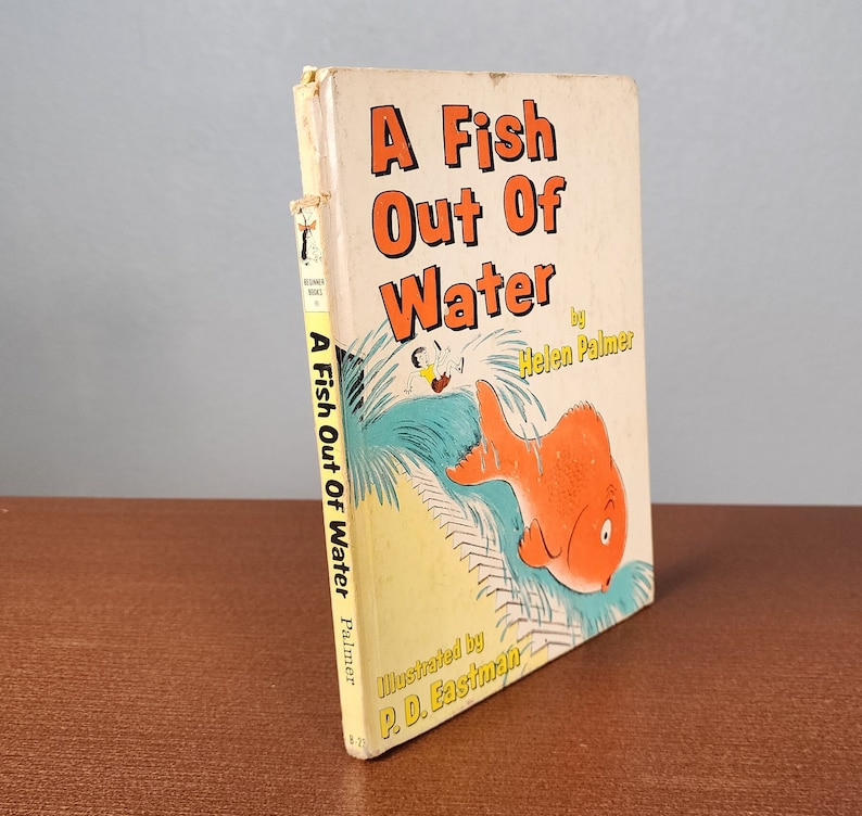First Edition A Fish Out of Water Book, Dr Seuss Collectible Book - Etsy