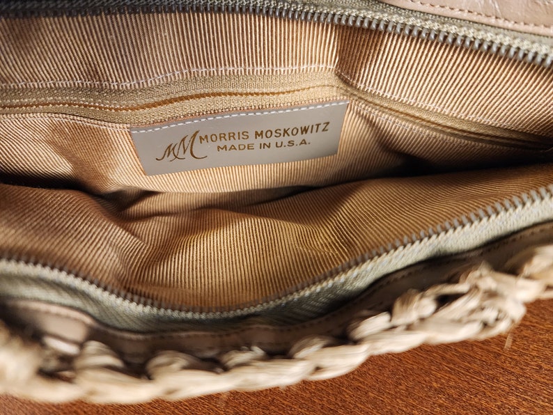 Vintage Woven Straw Morris Moskowitz Clutch Bag - Etsy