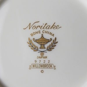 Vintage Noritake Willowbrook 33 Piece Bone China, Set for 6, Luxury ...