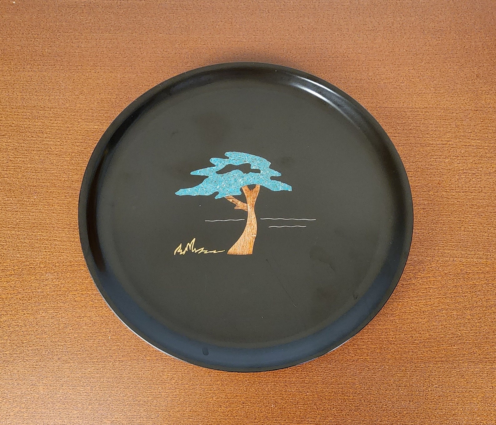 Couroc Monterey Cypress Small Serving Tray Mid Century Modern - Etsy