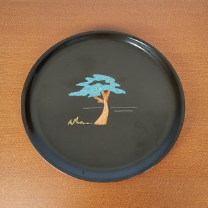 Couroc Monterey Cypress Small Serving Tray, Mid Century Modern Design ...