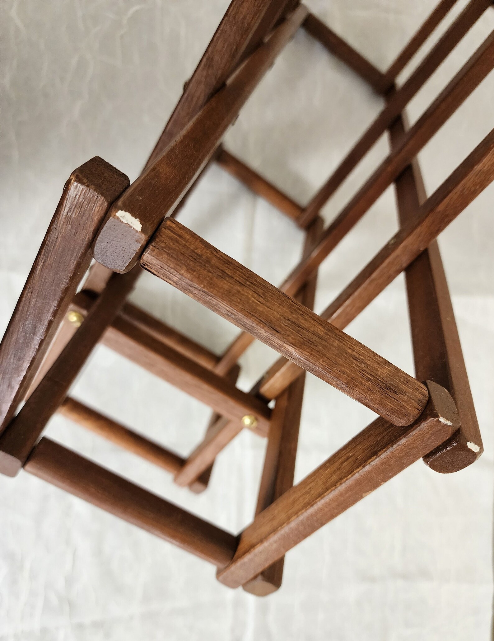 Vintage Wooden Foldable Wine Rack - Etsy