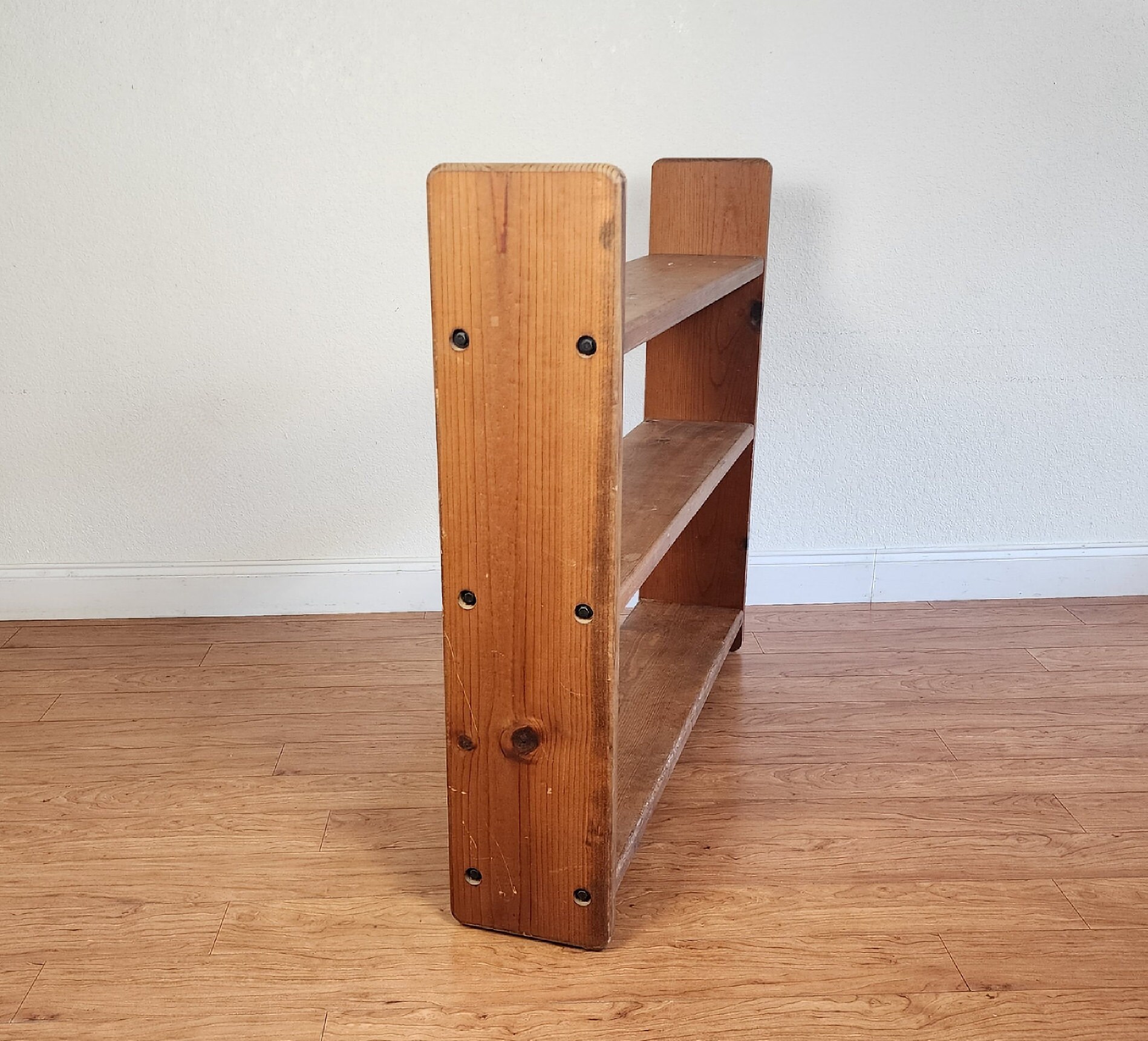 Vintage 1950s Library Bookcase, Floor Standing Book Shelf - Etsy
