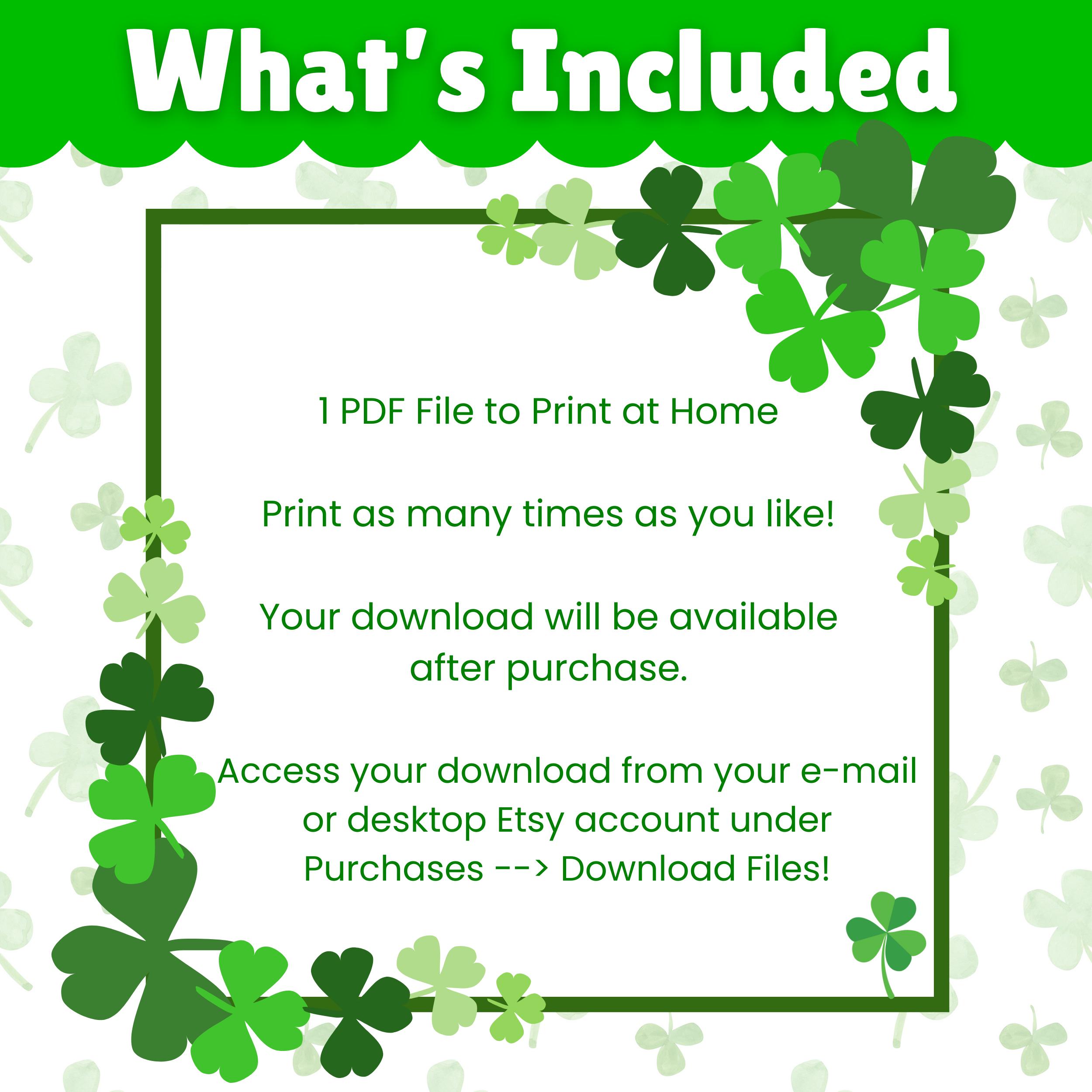 St. Patrick's Day Coloring Bookmarks to Color Saint Patrick's Day Fun ...