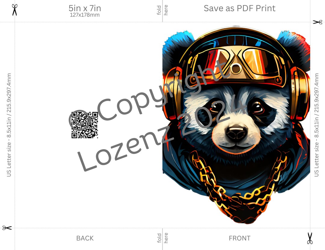 Set of 15 Gangster Animal Greeting Cards - Etsy