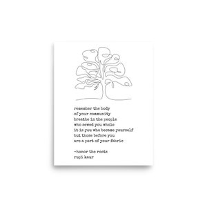 Rupi kaur - Etsy