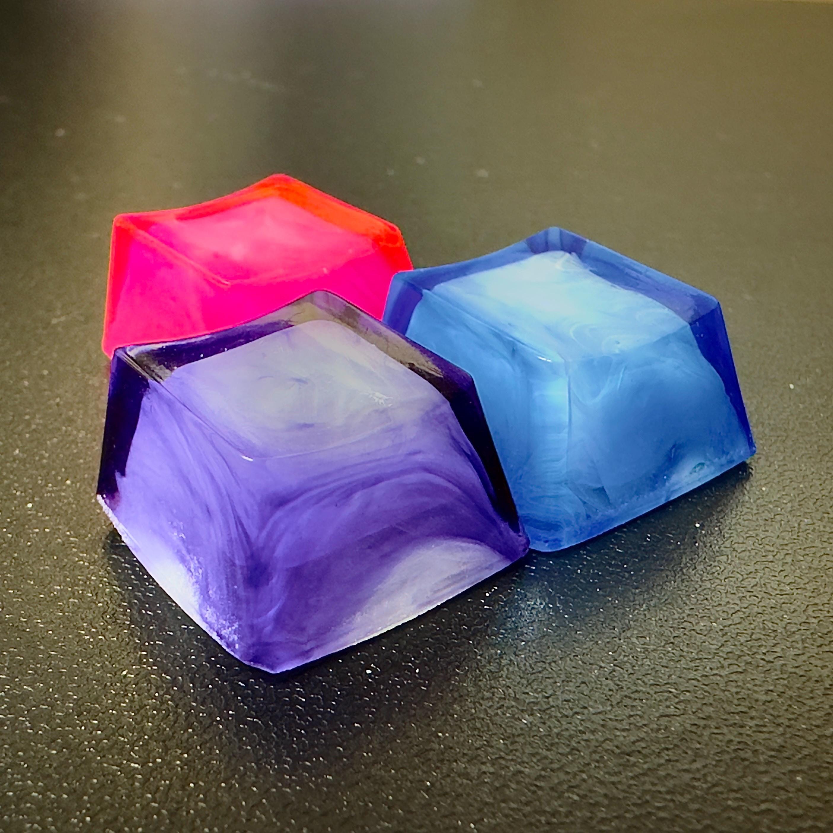 Ethereal Smoke Keycap - Custom Resin Artisan (choose Your Own Color ...