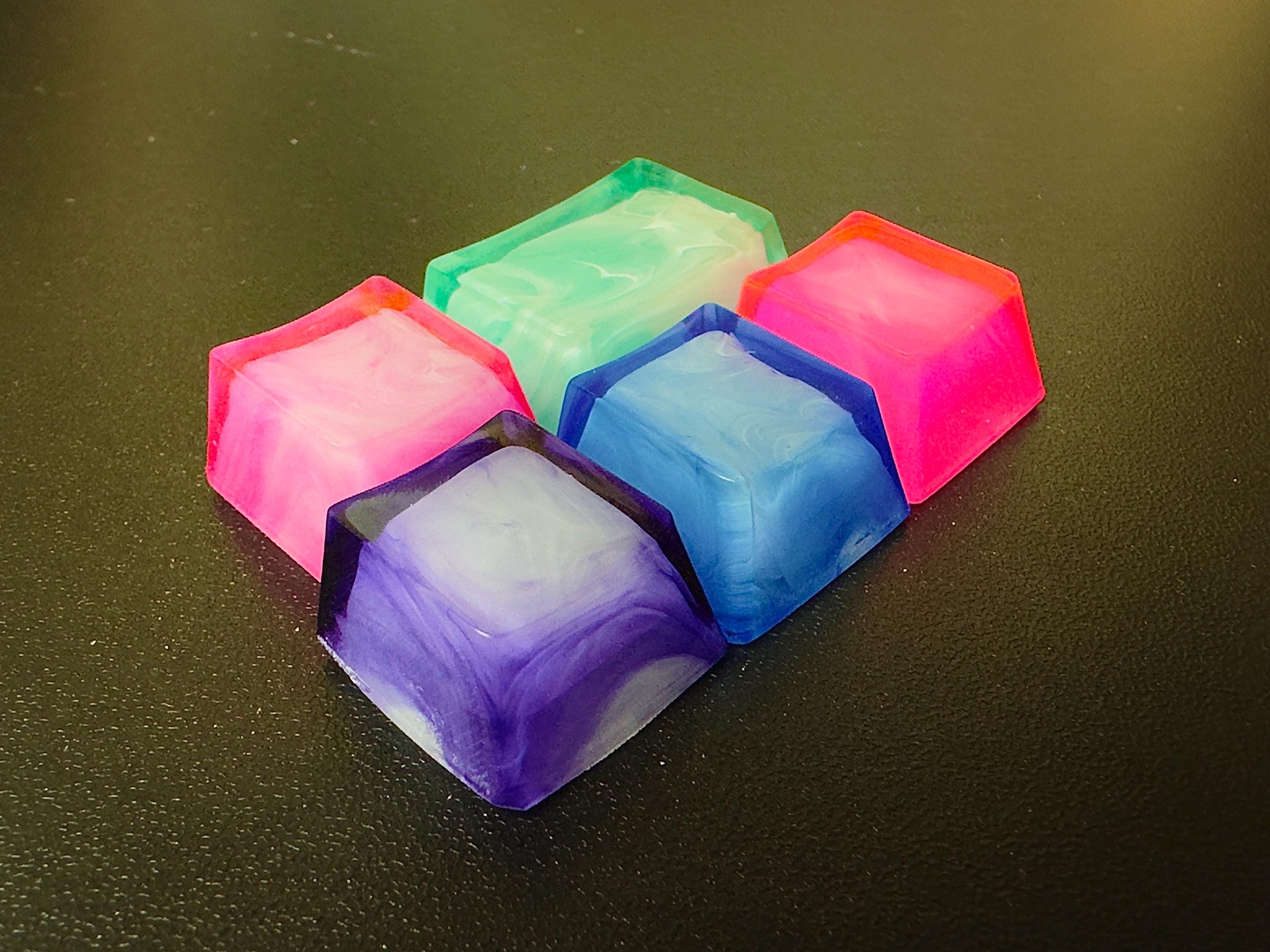 Ethereal Smoke Keycap - Custom Resin Artisan (choose Your Own Color ...