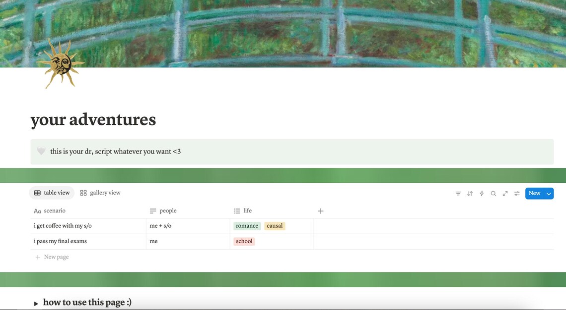 Reality Shifting Script Template Notion - Extremely Detailed, Updated ...