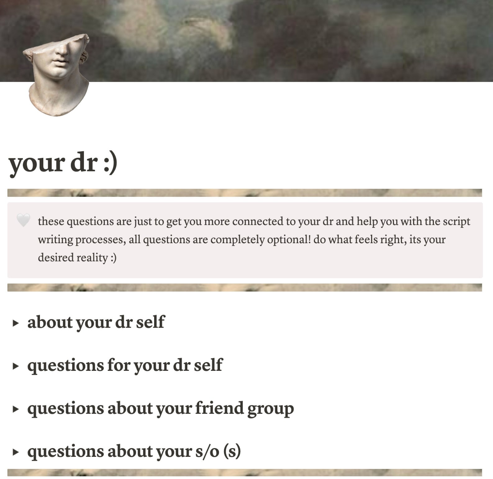 Reality Shifting Script Template Notion - Extremely Detailed - Etsy