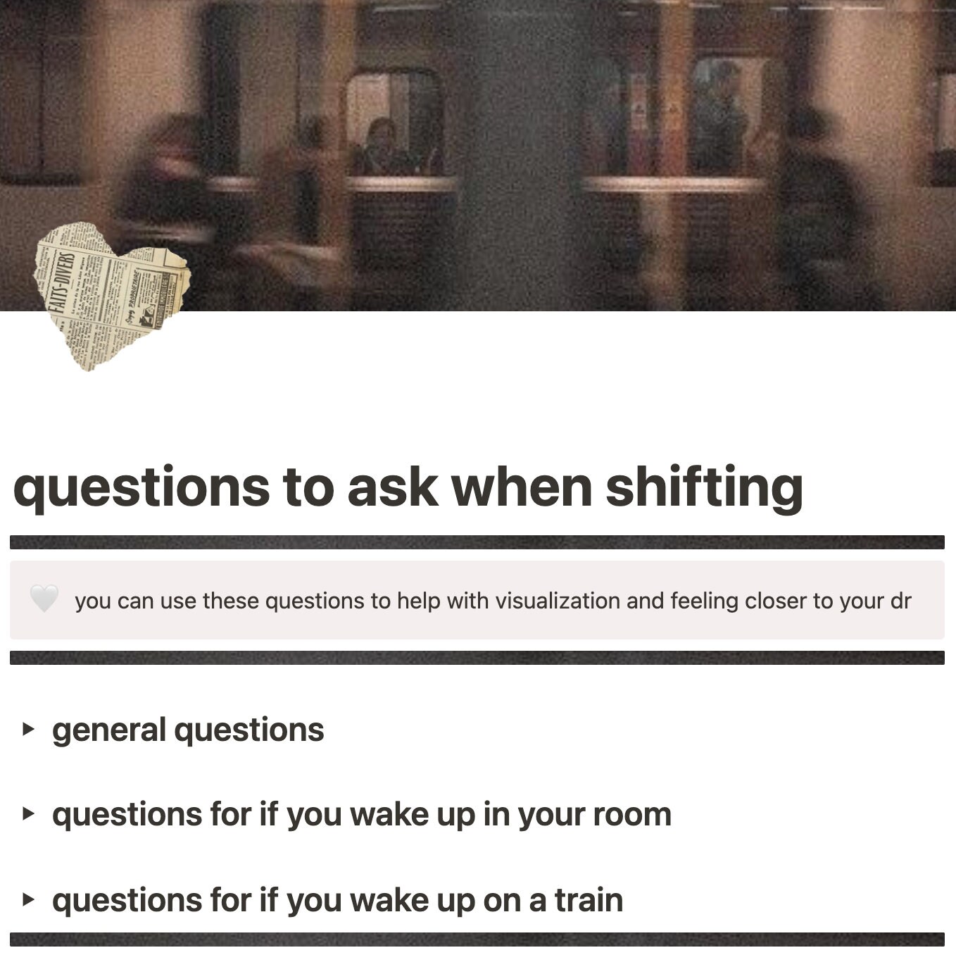 Hogwarts Reality Shifting Script Template Notion - Extremely Detailed ...