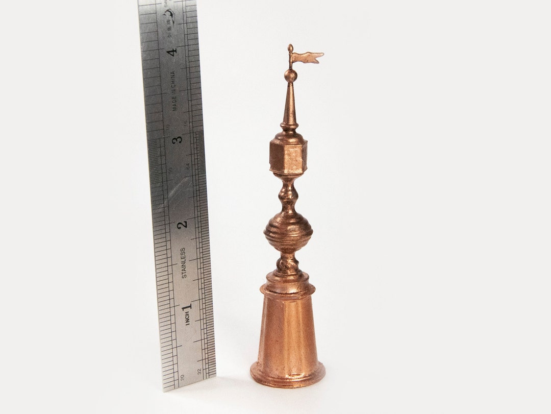 Miniature Dollhouse Weathervane Finial. Realistic Castle - Etsy