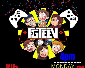 Fgteev Svg - Etsy UK