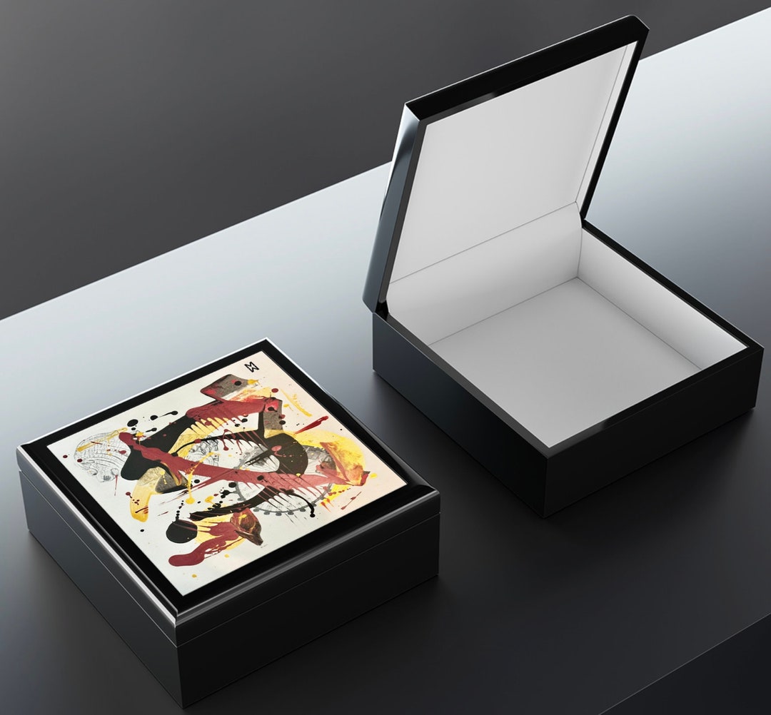 Singapore Graffiti 1 Jewelry Box -original Artwork Minimalist, Boho ...