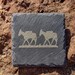 Small Mule Pack String Set | Laser Engraved Slate Coasters | Mule ...