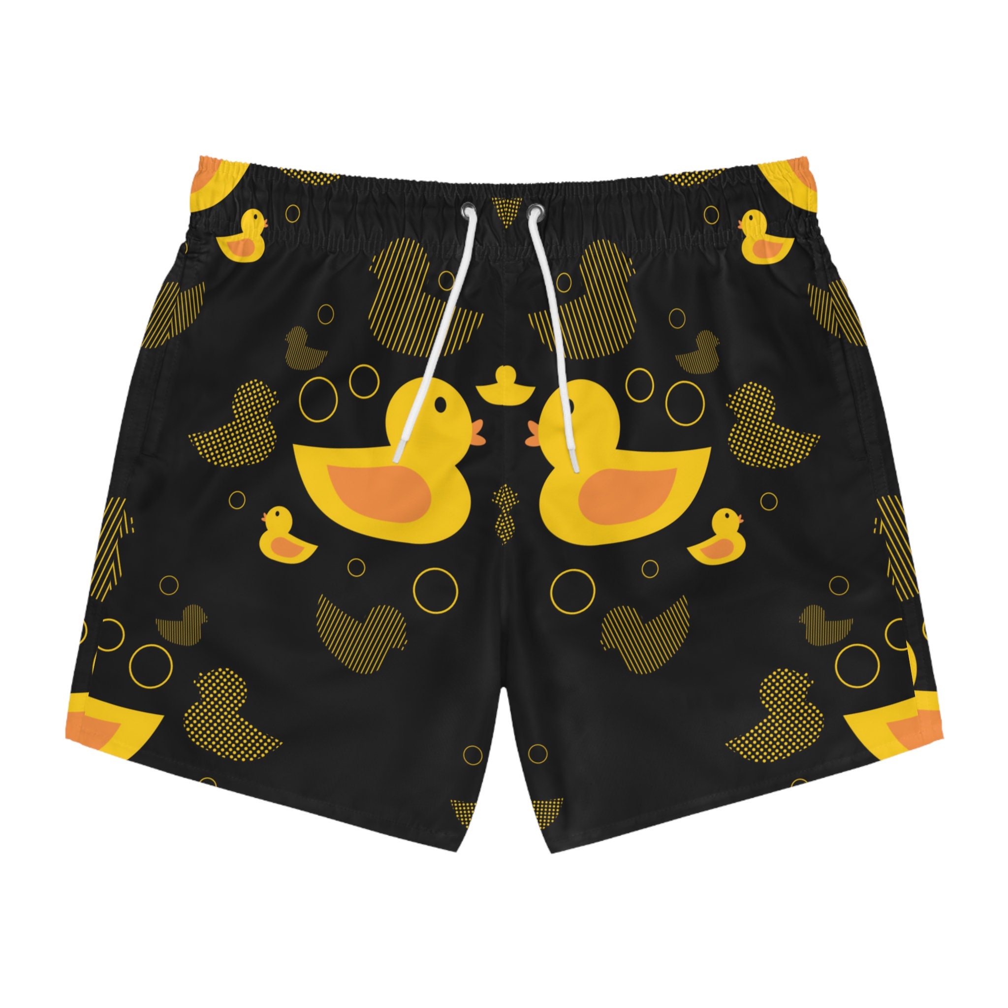 Rubber Duck Swim Shorts For Men Rubber Ducky Swim Trunks For Etsy
