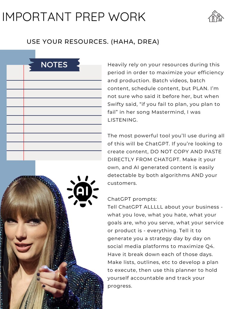 Q4 Strategy Planner by a Creator With Over 250k Followers Social Media ...