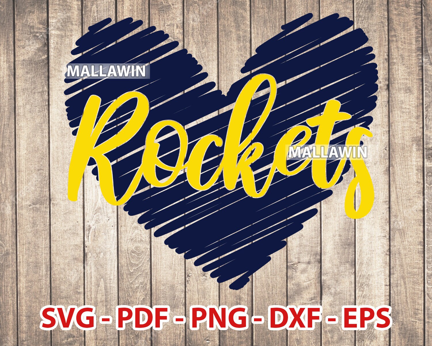 Rockets Svg Football Love for Cutting With Cricut Rockets - Etsy