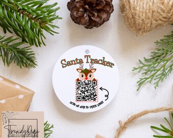 Christmas Santa Tracker Ornament PNG SVG, Christmas Ornament, Santa ...