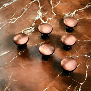 Copper Drawer Knobs / Copper Dresser Pulls / Copper Dresser Knobs ...