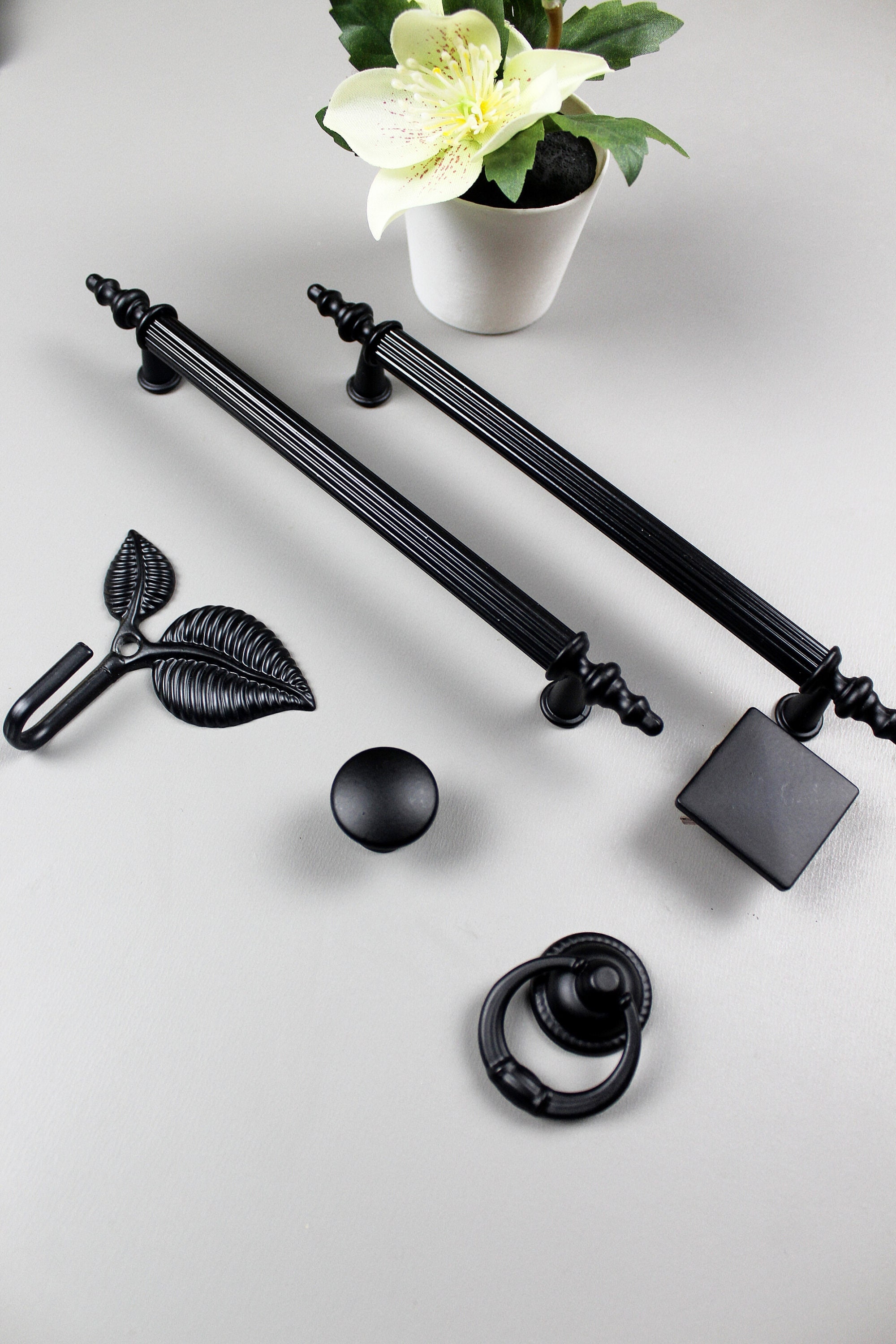 Black Series Handle / Black Drawer Handles, Kitchen Handles, Black ...