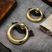 Gold Cabinet Knobs, Gold Drawer Pulls , Kitchen Knobs, Knobs for Dresser , Modern Drawer Pulls ...