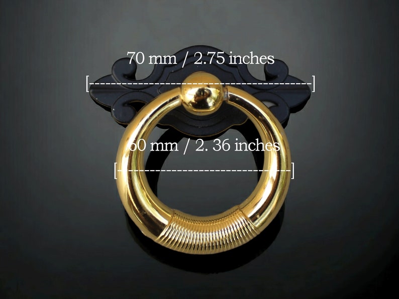 Gold Cabinet Knobs Gold Drawer Pulls Kitchen Knobs Knobs - Etsy