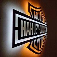 Harley Davidson Sign - Etsy