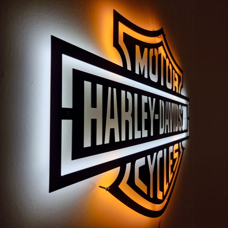 Harley Davidson Sign - Etsy