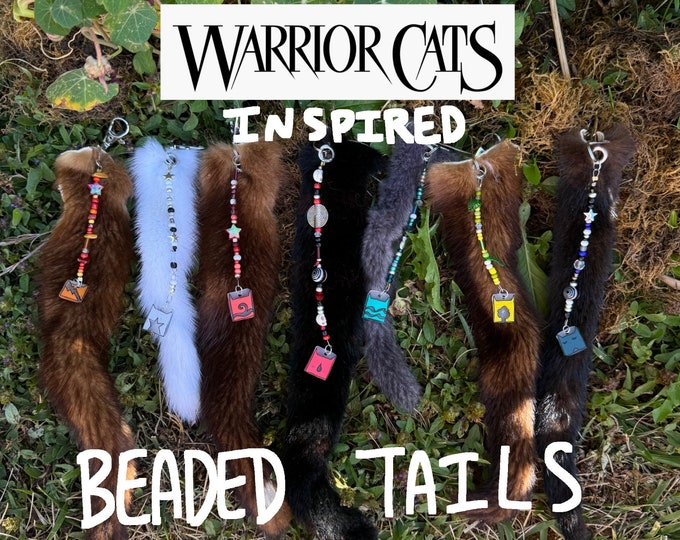 Warrior Cats Inspired Tail Keychains Therian Cats Furry Vulture Culture ...