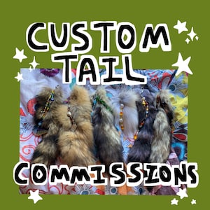 Custom Beaded Tail Keychain for Therians, Furries, Cosplay, Alternative ...