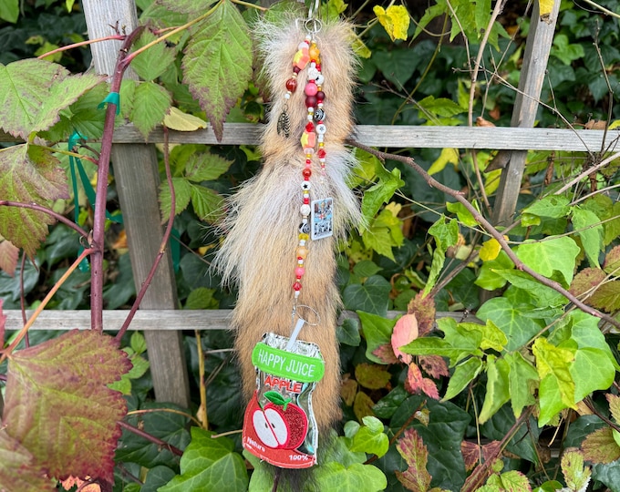 Lucifer Hazbin Hotel Beaded Coyote Tail! | Therians, Furries, Ren Faire ...