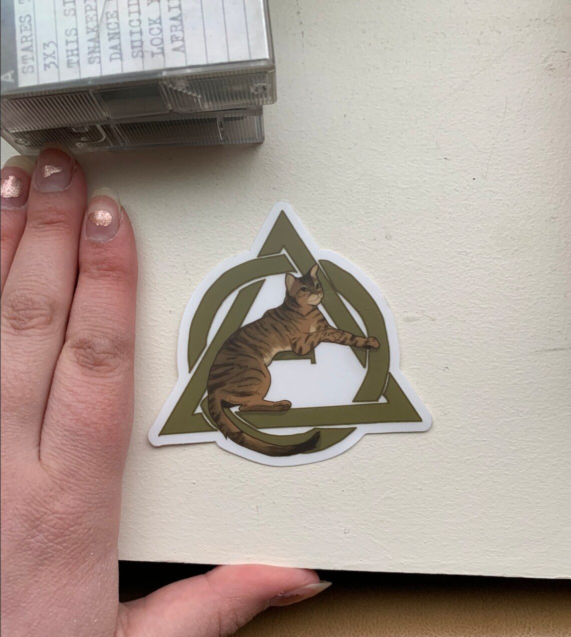 Theta Delta Cat Therian Sticker Vinyl 3 Inch - Etsy