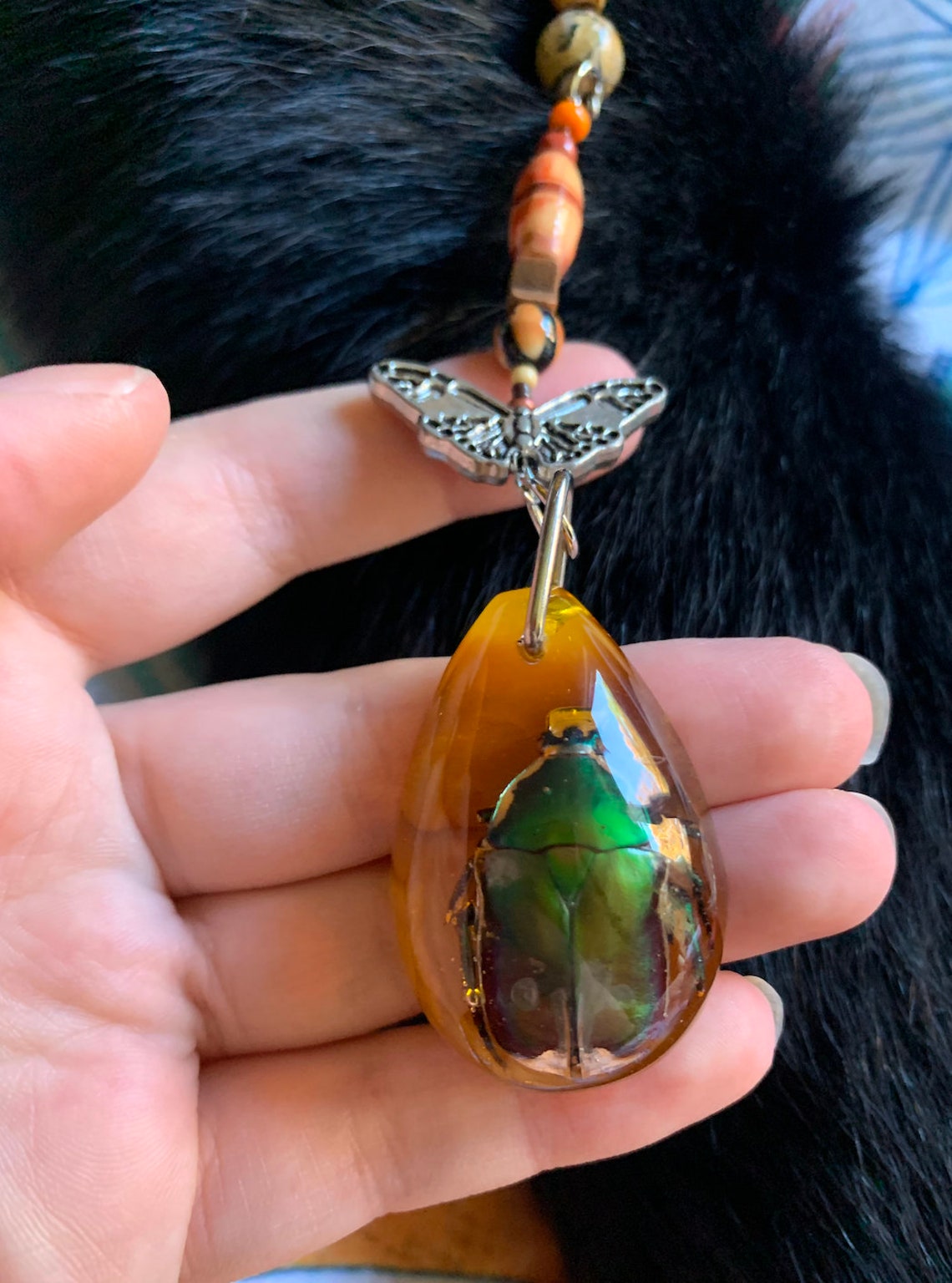 Black Fox Tail Bug Themed Therians Furries Cosplay Alternative - Etsy ...