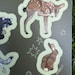 North American Theriotypes Sticker Sheet! Therians Nature Stickers - Etsy