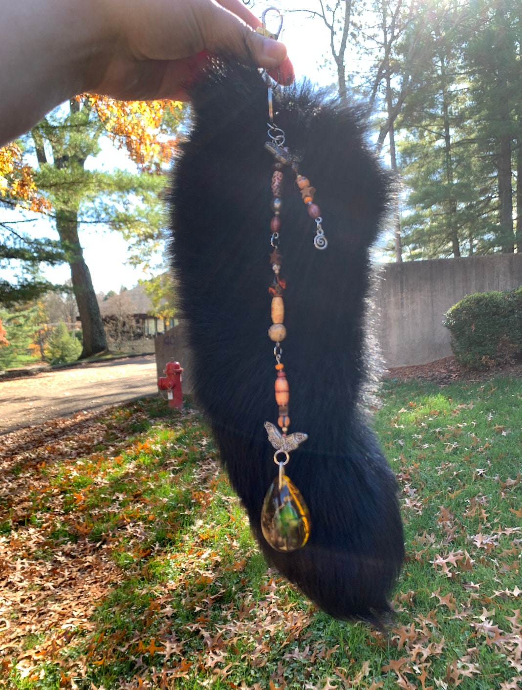 Black Fox Tail Bug Themed Therians Furries Cosplay Alternative - Etsy ...