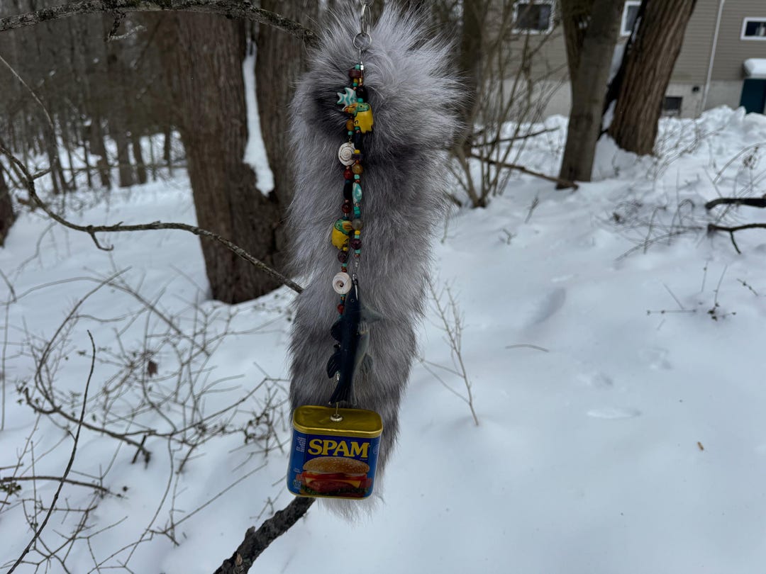 Hawai'i Themed Indigo Fox Tail! | Therians, Furries, Ren Faire - Etsy
