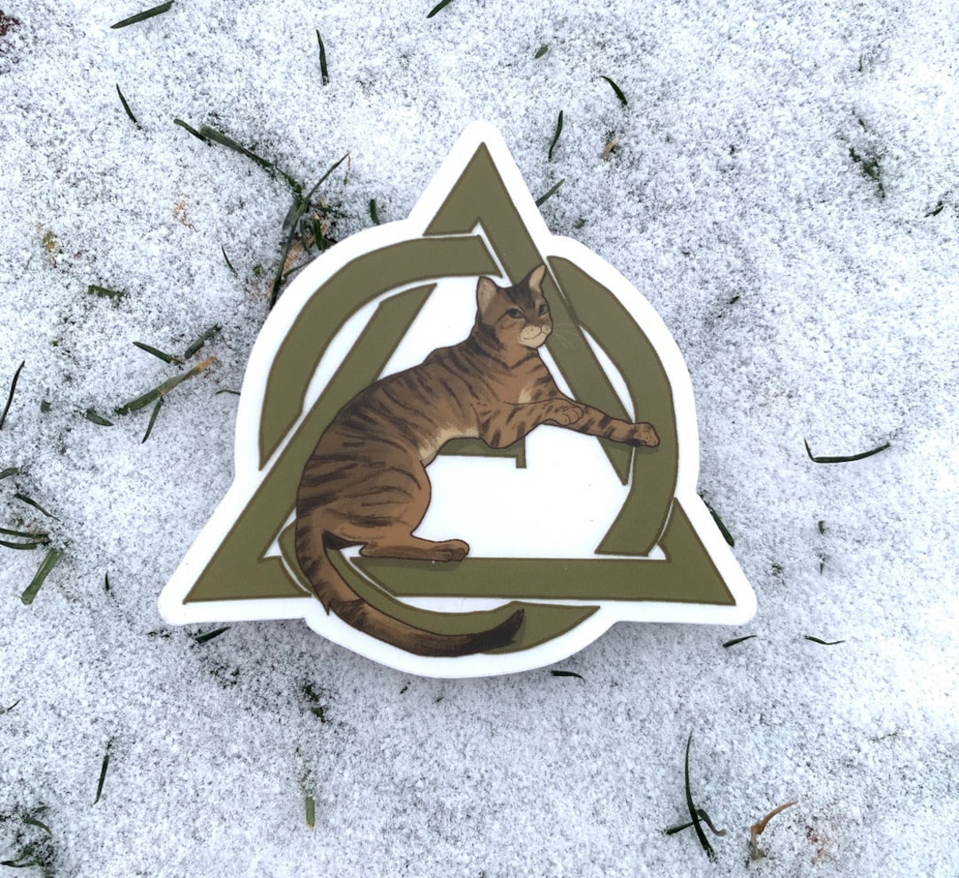 Theta Delta Cat Therian Sticker Vinyl 3 Inch - Etsy
