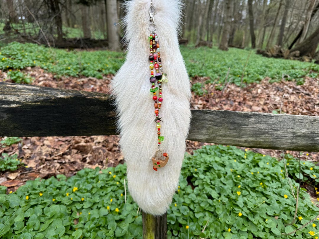 Lenore Dove-themed Palomino Fox Tail! | Therians, Hunger Games, Otherkin, Ren Faire - Etsy
