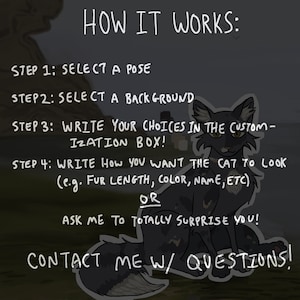 Custom Warrior Cats OC Ref Sheet Commissions! - Etsy