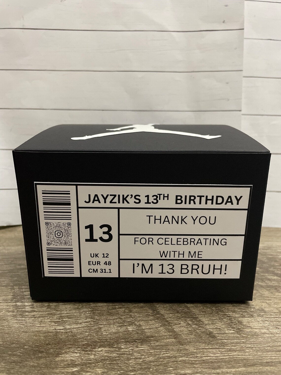 Custom Shoe Box Favors Custom Party Favor Shoe Box Candy Shoe Box ...