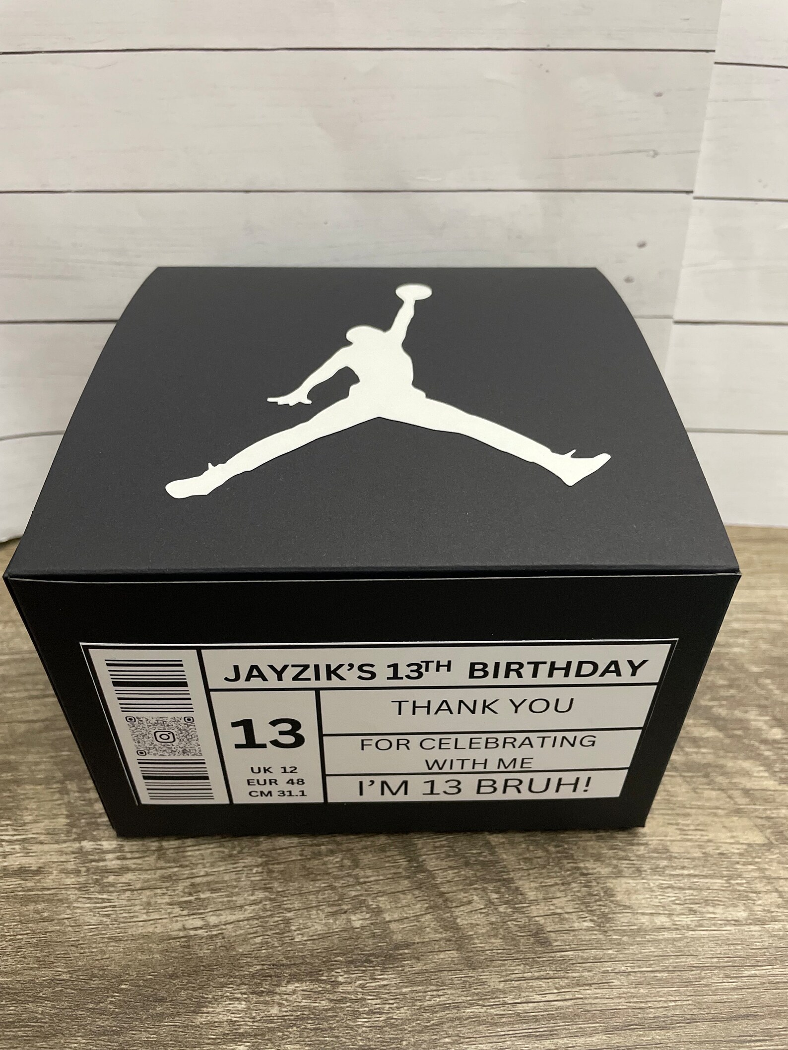 Custom Shoe Box Favors Custom Party Favor Shoe Box Candy Shoe Box ...