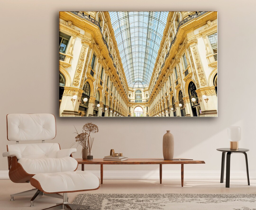 Large Leaded Glass Skylight Over Beautiful Ornate Italian Interior - Etsy